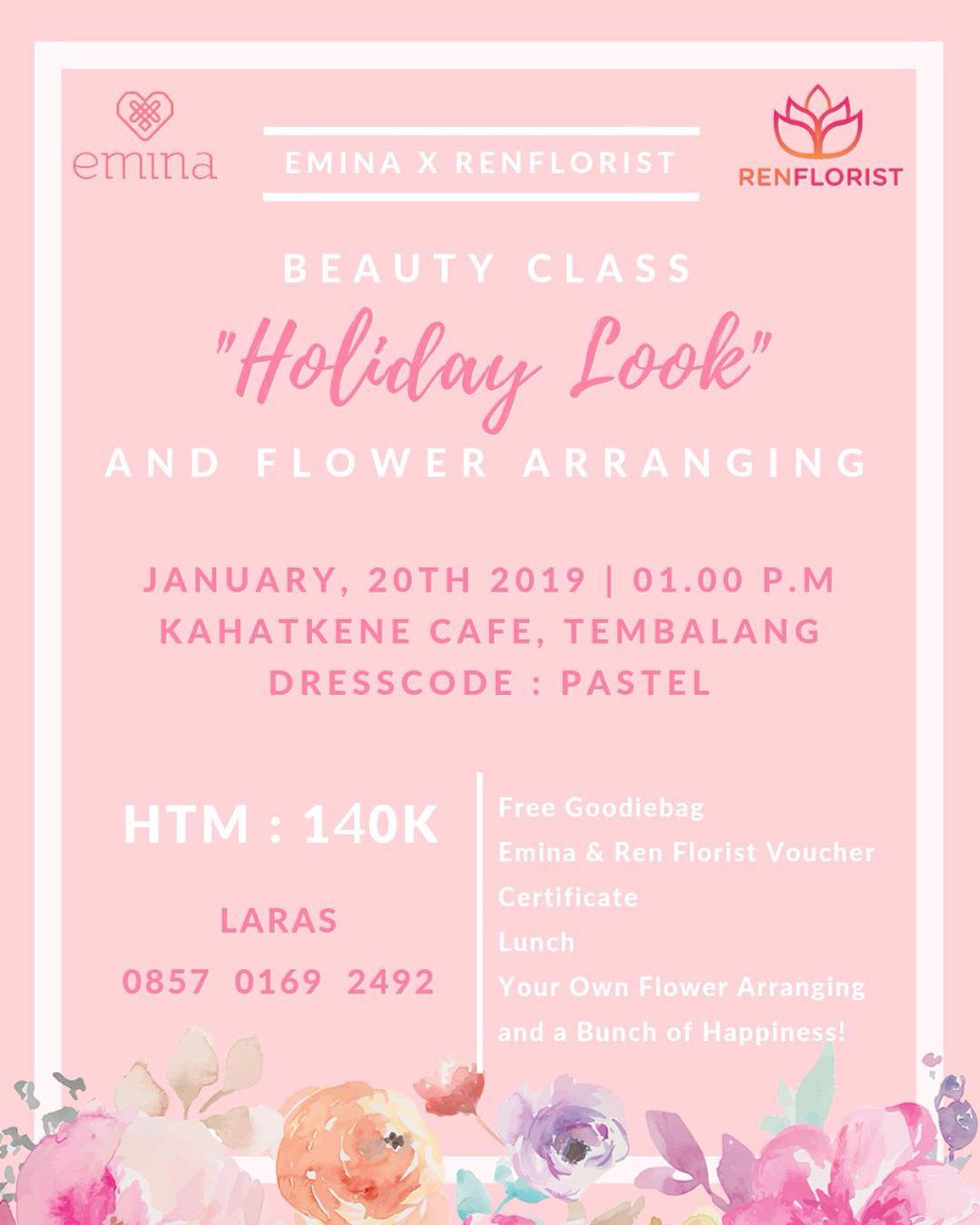 Jateng Live Event - EVENT SEMARANG - BEAUTY CLASS HOLIDAY LOOK WITH ...