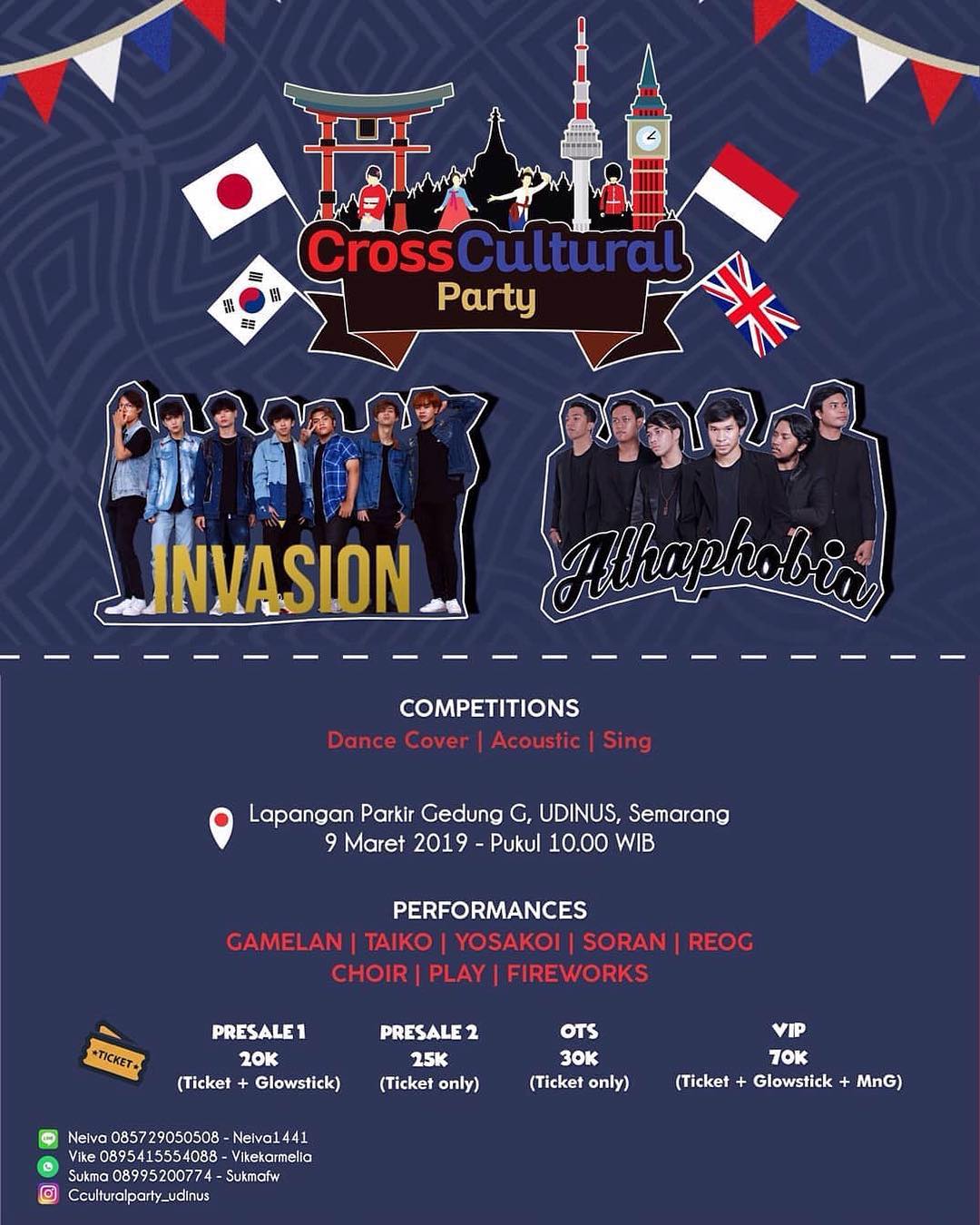 Jateng Live Event - EVENT SEMARANG - CROSS CULTURAL PARTY