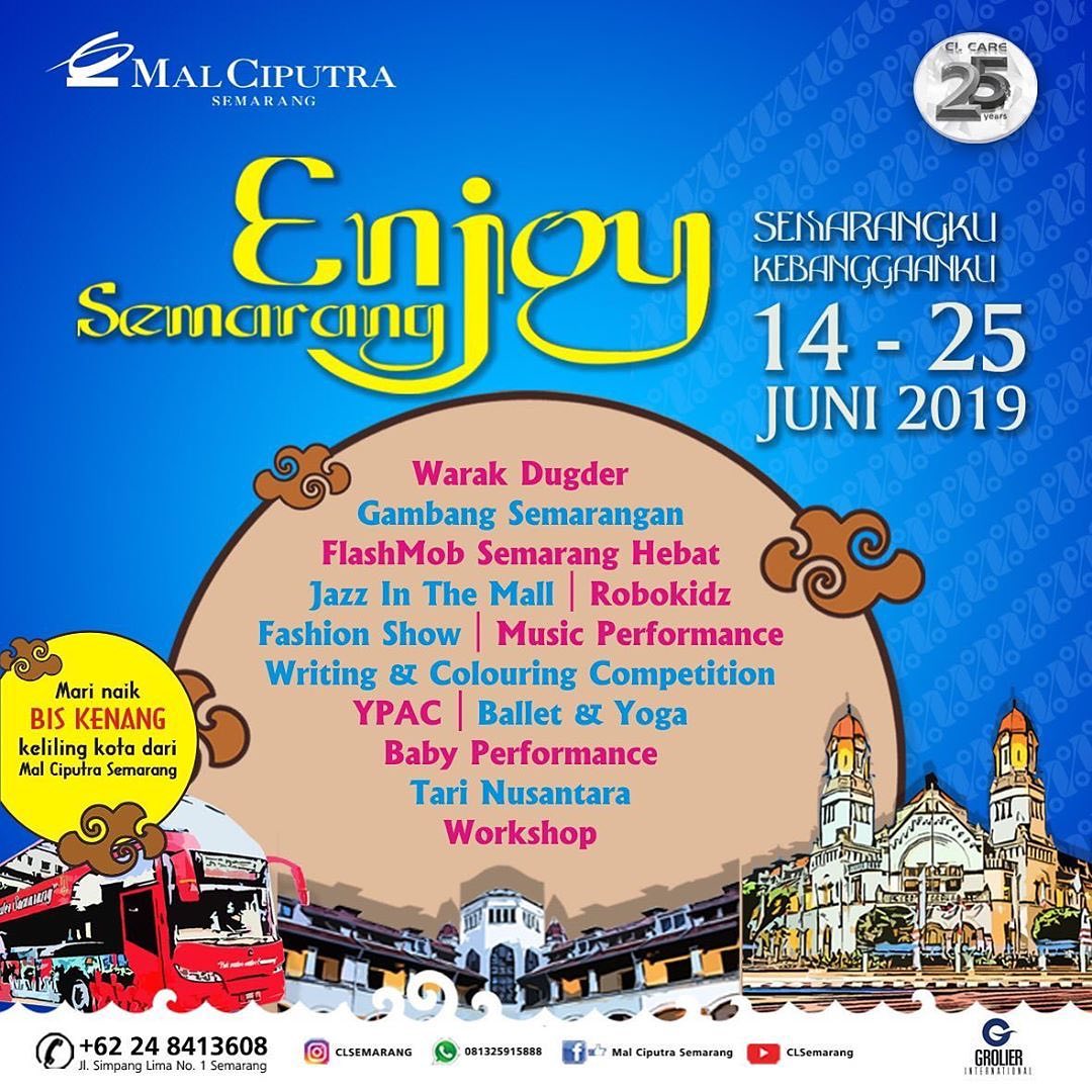 Jateng Live Event - EVENT SEMARANG : ENJOY SEMARANG 2019