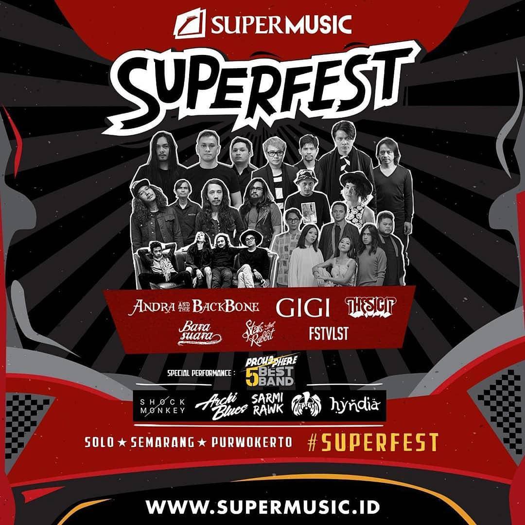 Jateng Live Event - EVENT SEMARANG - SUPERFEST, SUPER MUSIC
