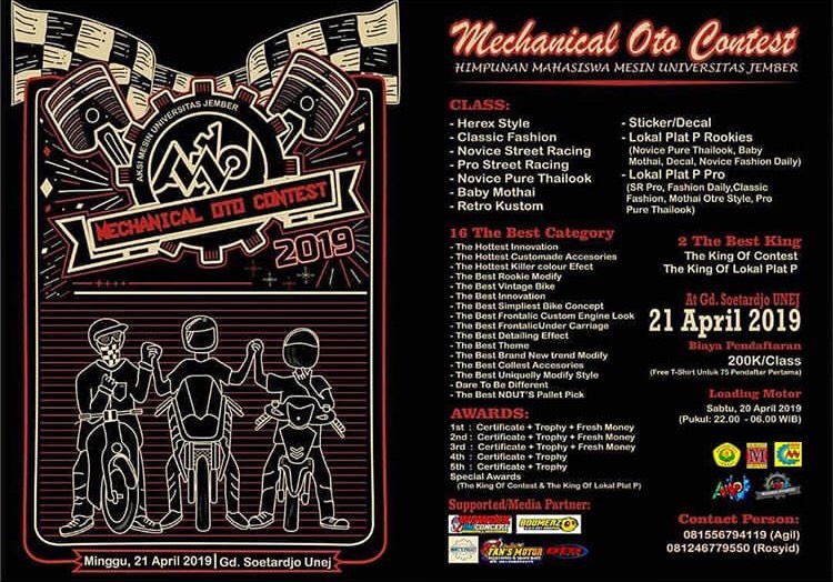 Jateng Live Event - Event Jember - AKSI MESIN UNEJ Present MECHANICAL ...