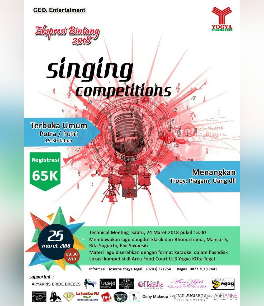 Jateng Live Event - EVENT TEGAL - Singing Competition